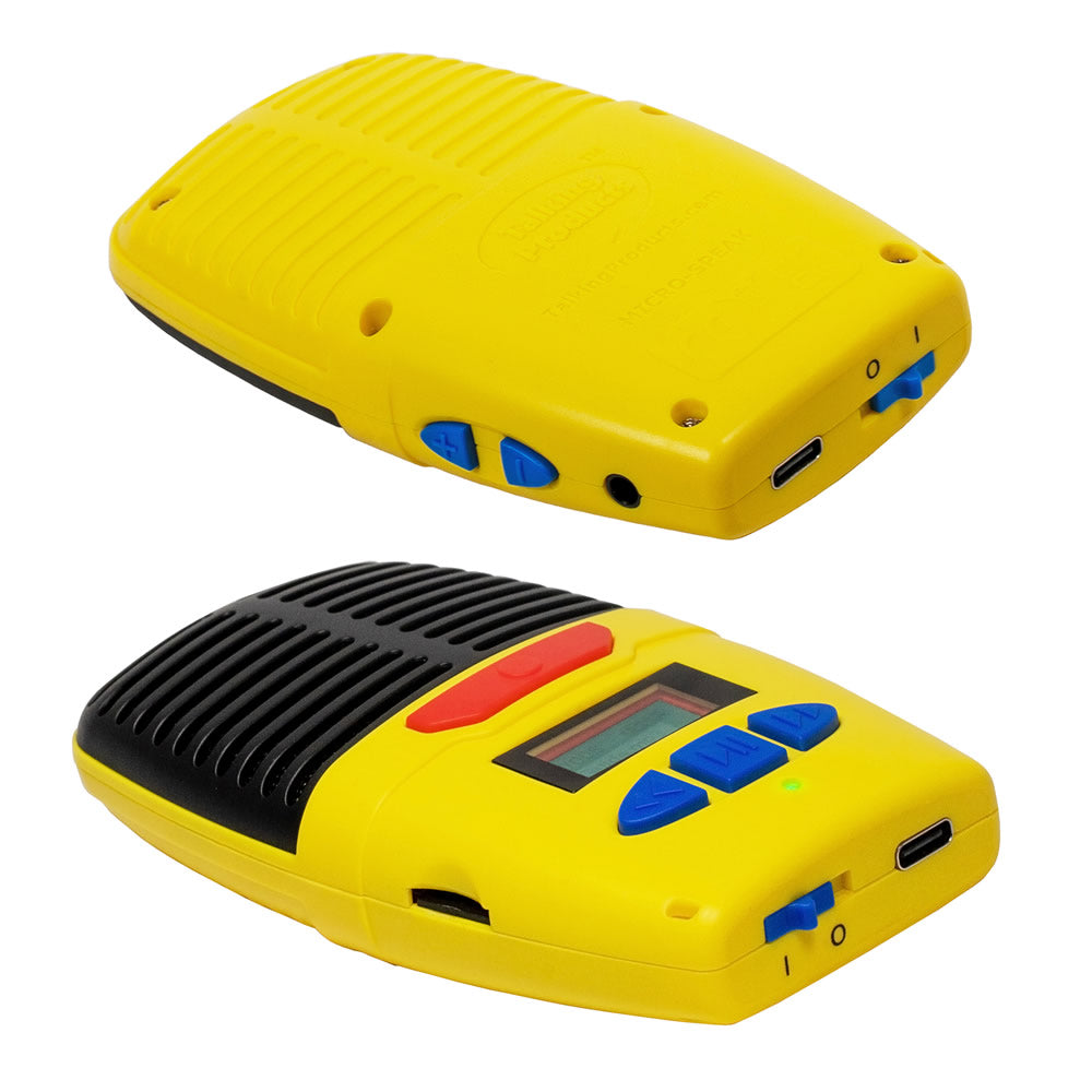 Micro-Speak Plus Digital Voice Recorder Dictaphone - Blind low vision ...