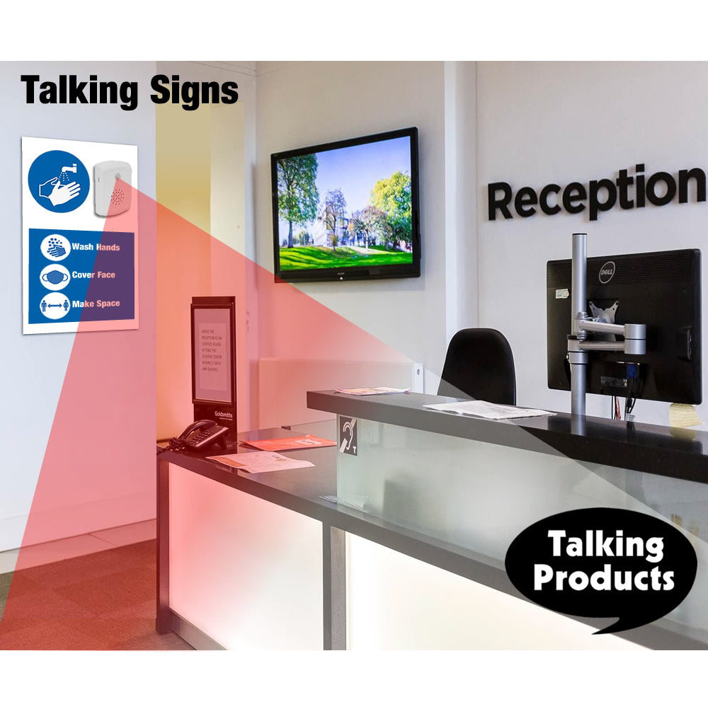 Talking Posters with PIR Motion Sensor - Audio Signs - Talking Signs ...