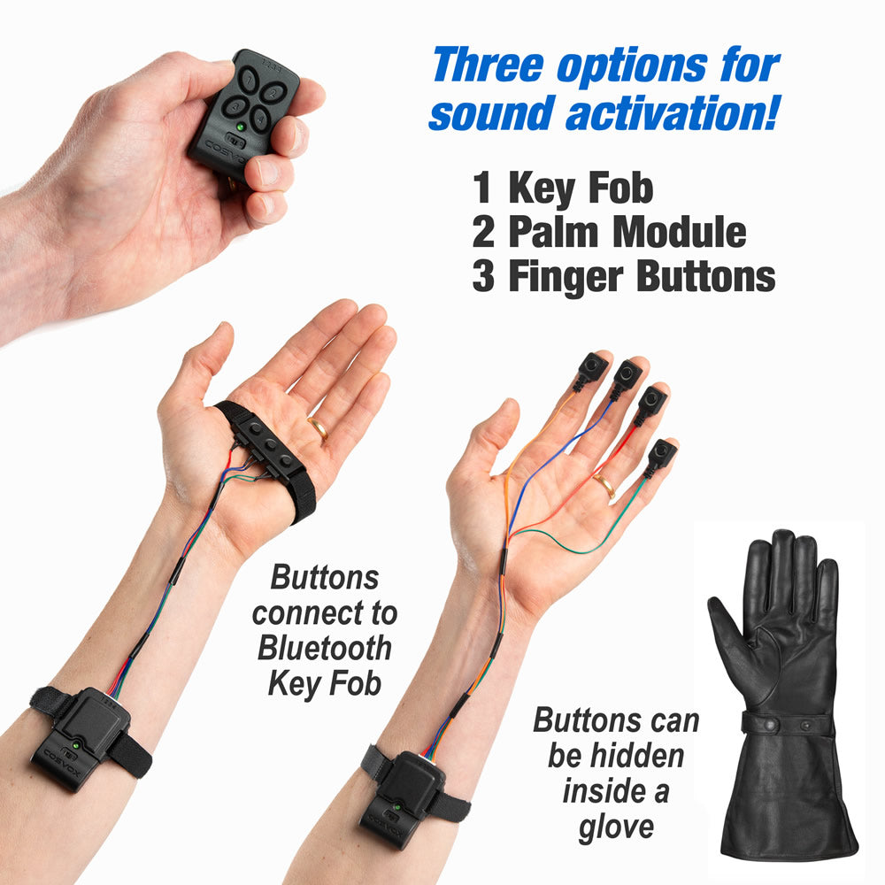 COSVOX Cosplay Sound Glove - Wireless Bluetooth - Sound Effects Module ...