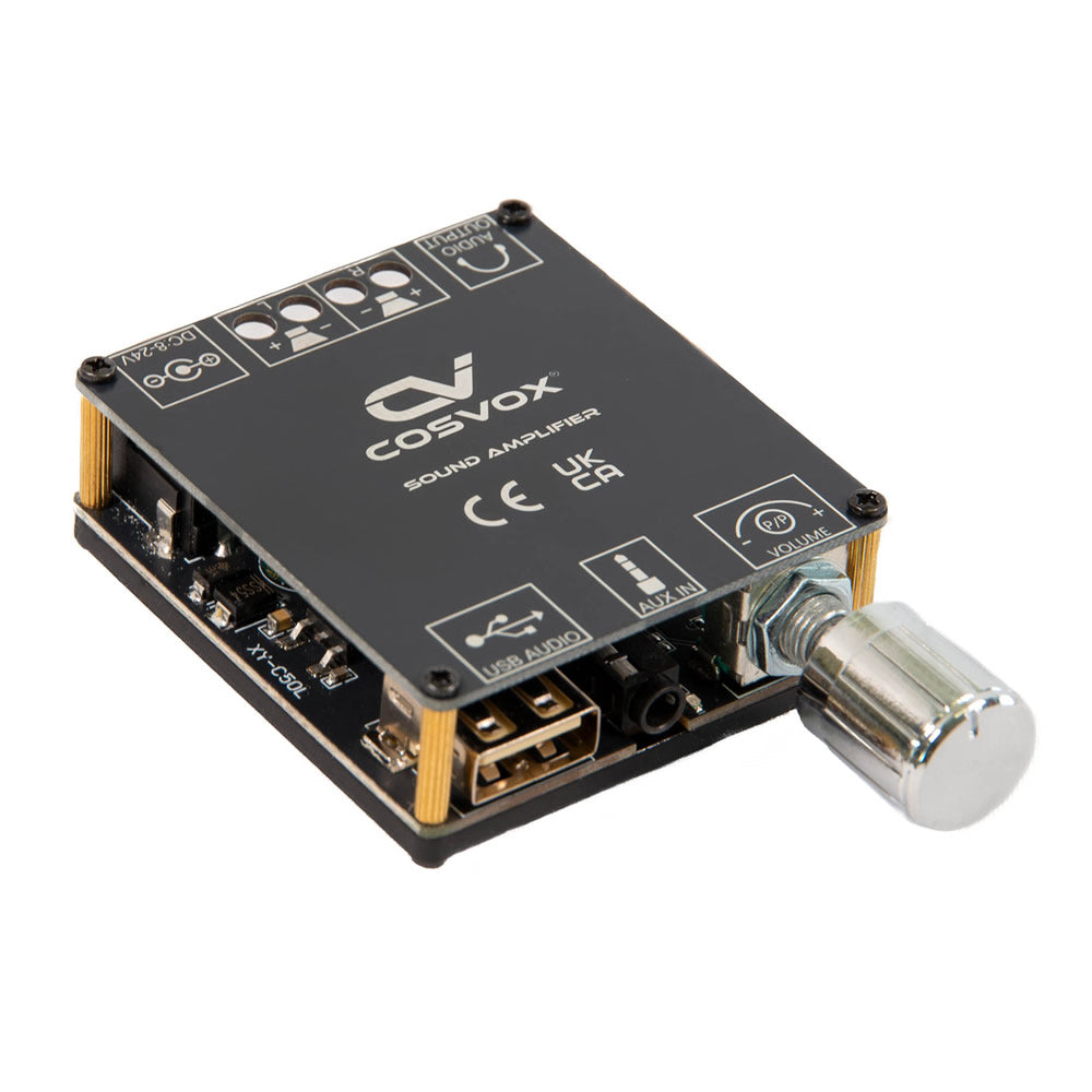 COSVOX Mini Sound Amplifier 2x 50W - Compatible with COSVOX Modules ...