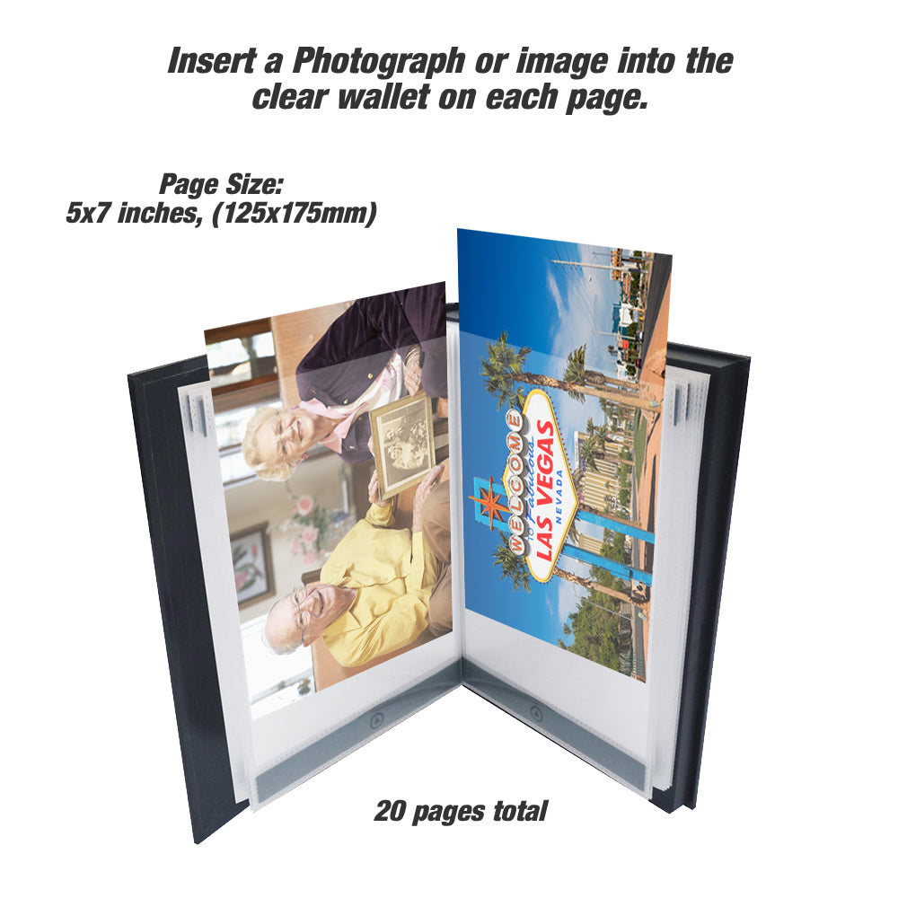 Talking Memory Book - Voice Recordable Photo Album - Talking Life Book ...