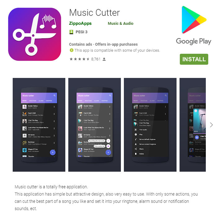 FREE Android Music Editing App – Talking Products Ltd