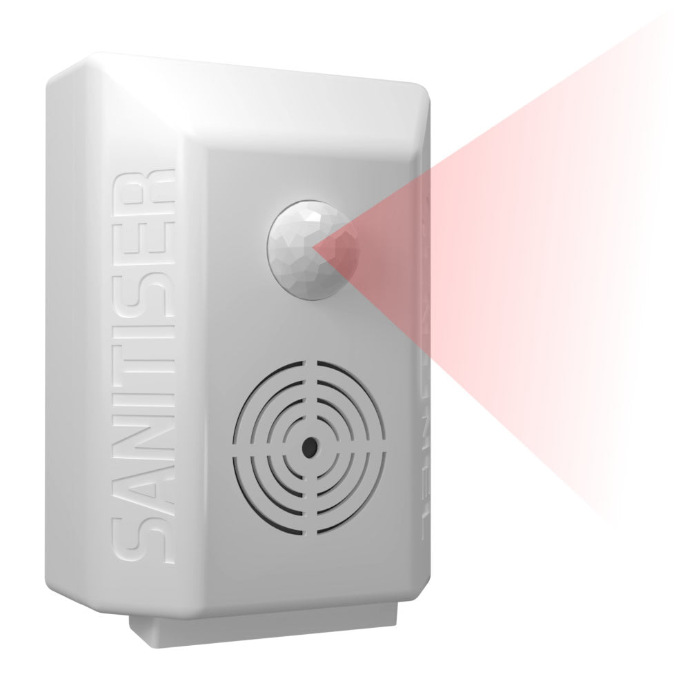 Sanitiser Sentinel - Talking PIR Motion Sensor - Infection Control ...